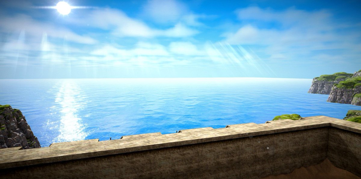 [Anime Spoilers] Our new VRC map based off the recreation of the Ocean ...