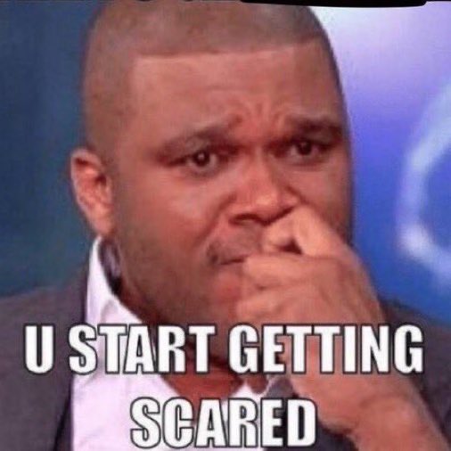 Scared Black Guy Meme