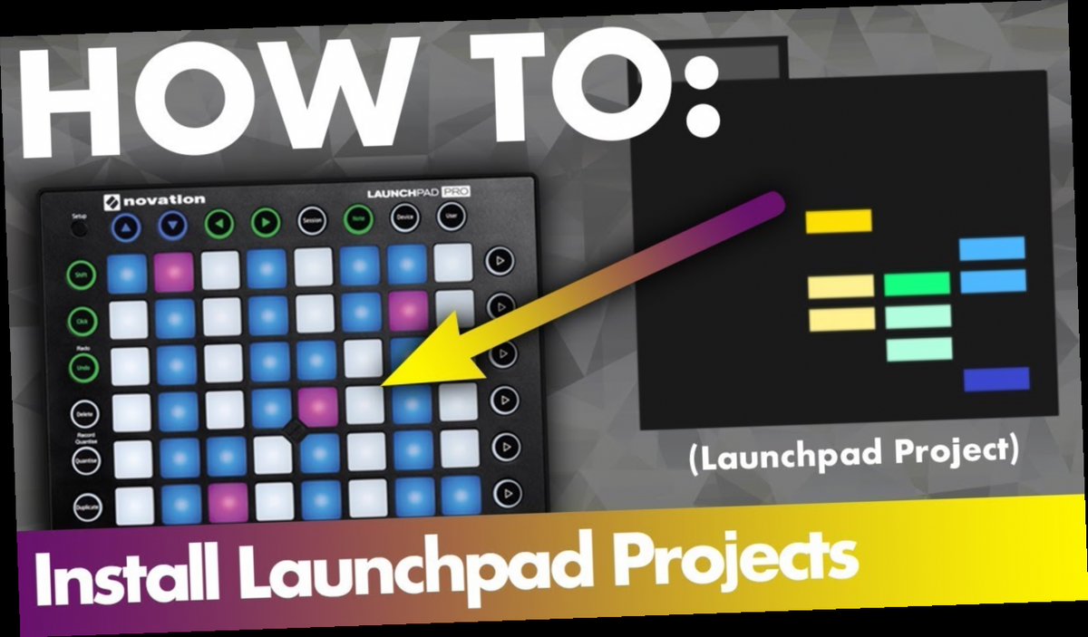 how to download project files ableton live launchpad / Twitter