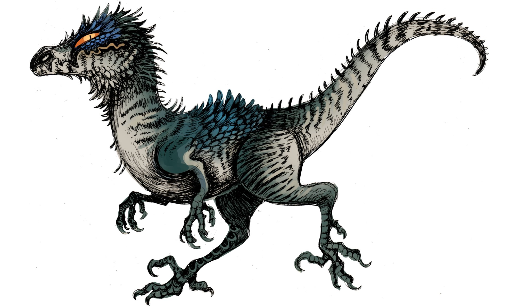 Primeval New World Raptor