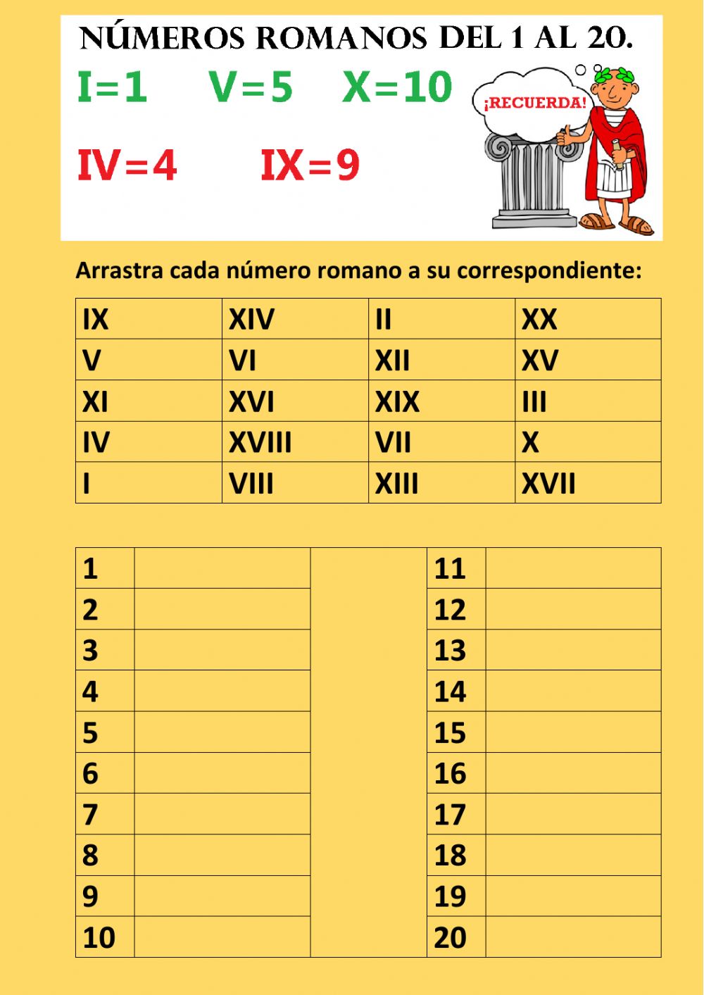 Top Numeros Romanos Del Los NÚMEROS ROMANOS 🏛 Introducción A Los