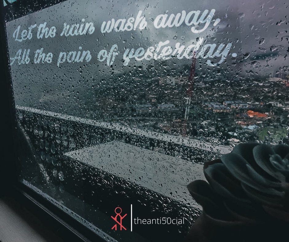 Rain Pain Quotes Let The Rain Wash Away All The Pain Of Yesterday..