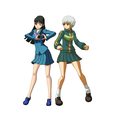 Persona 4 Arena Yukiko Sprite