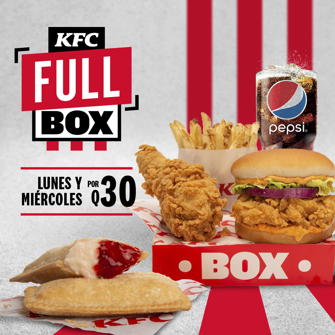 Vacunar Tía su combos de kfc precios maceta aerolíneas Honorable