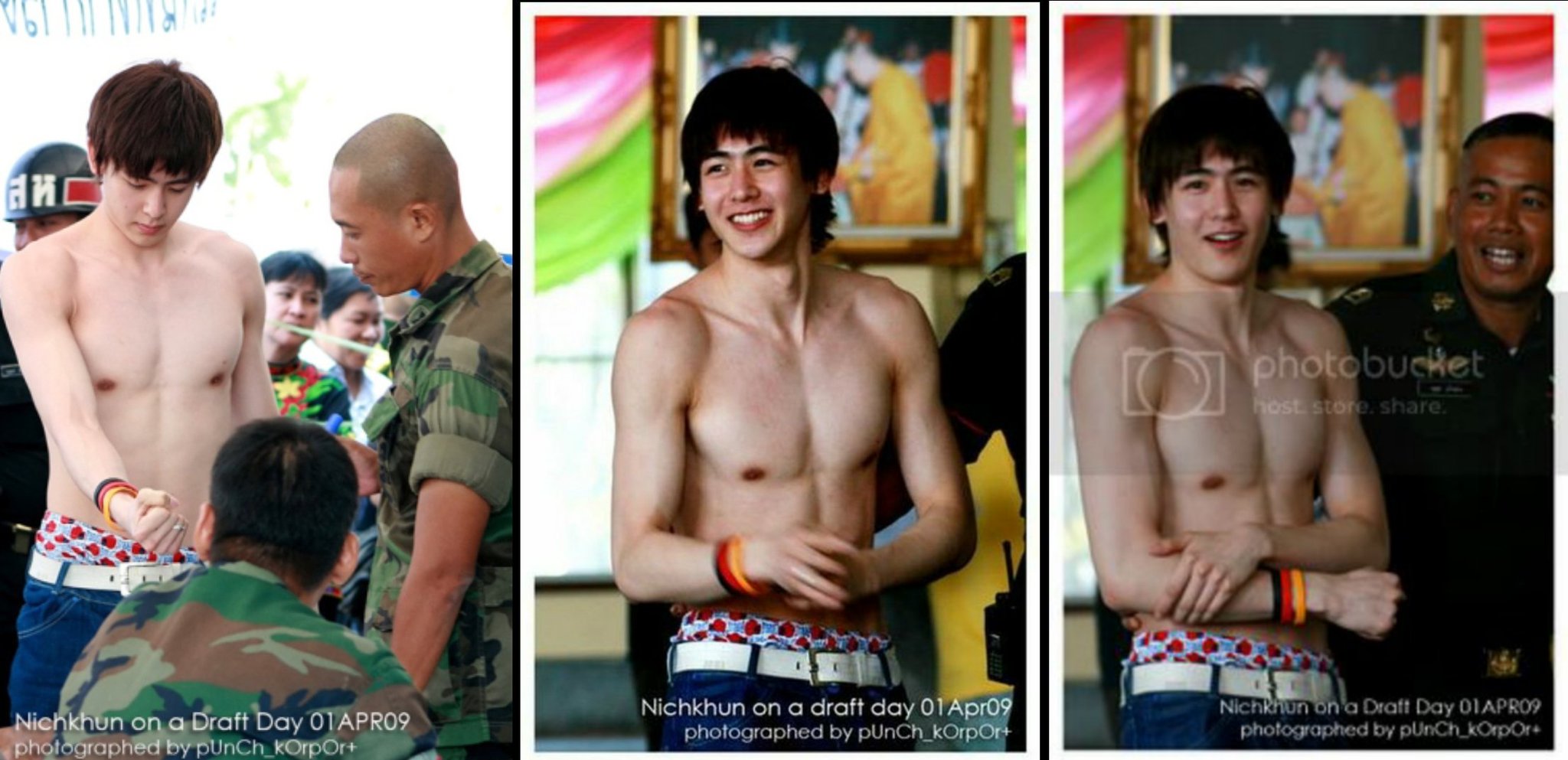Nichkhun Shirtless