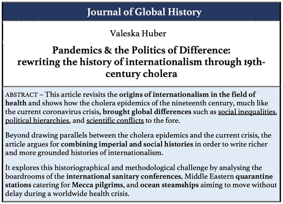 Journal of Global History on Twitter: "In his article, Geoffrey Rice ...