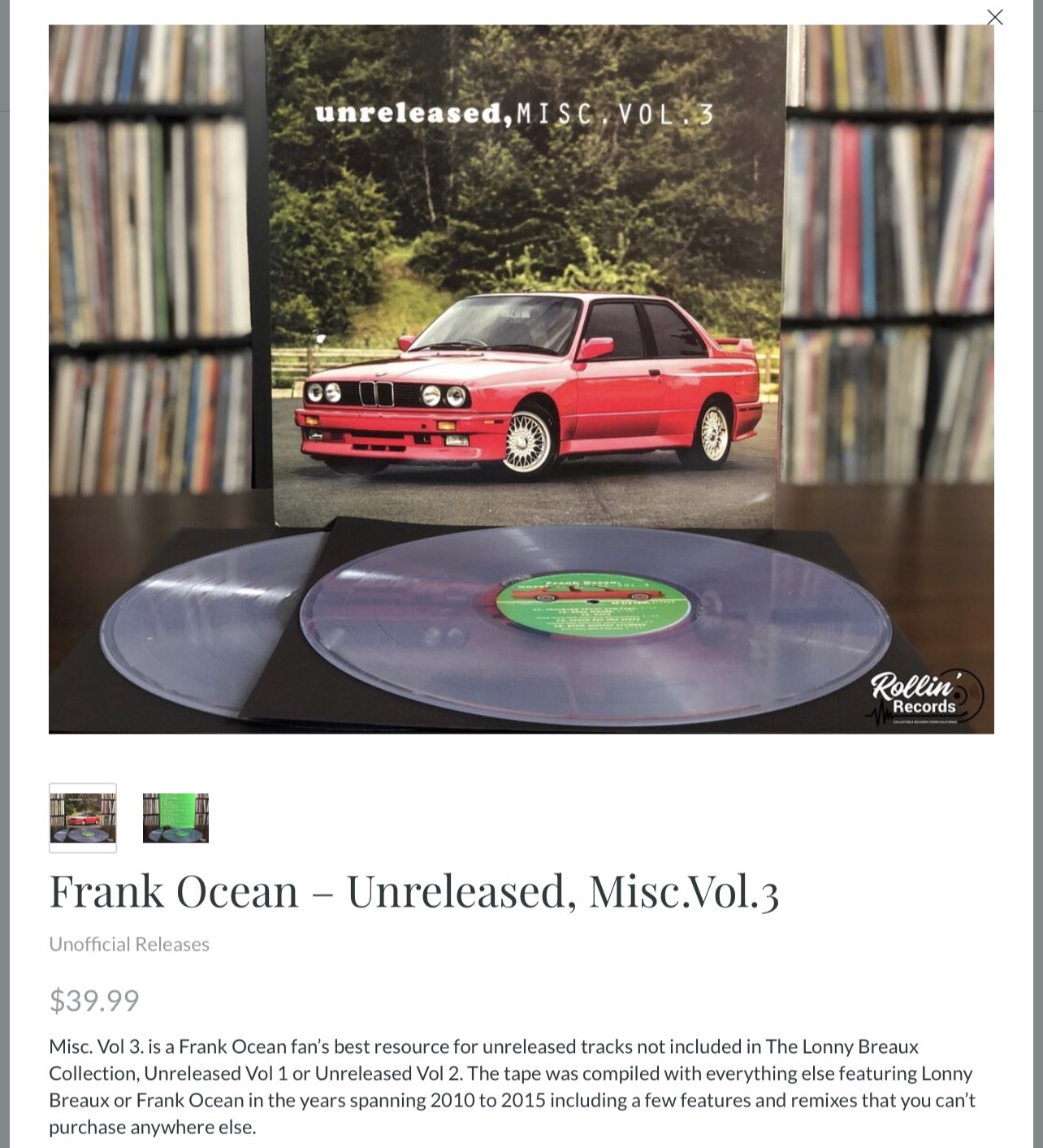 Frank Ocean Unreleased Misc