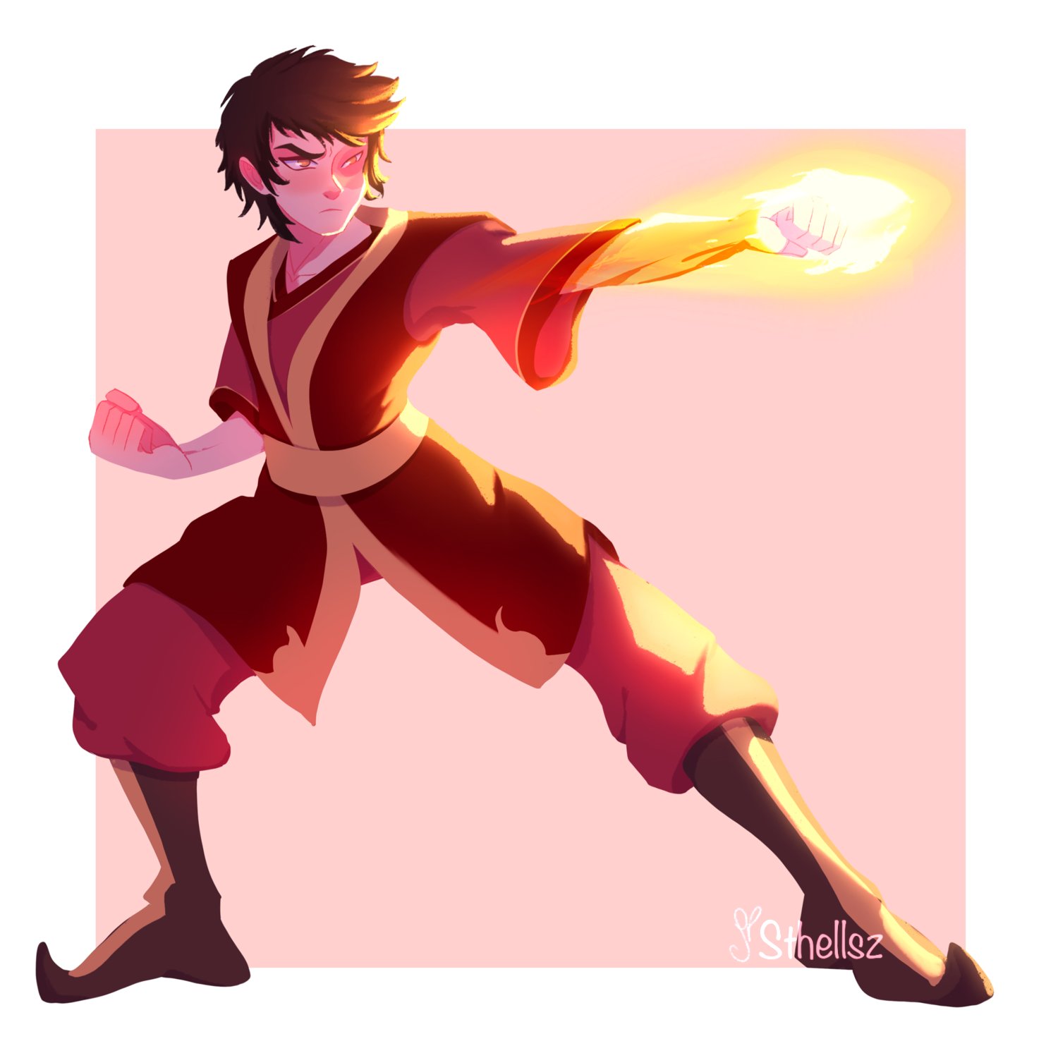 Prince Zuko Firebending
