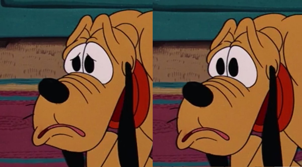 Sad Pluto Dog