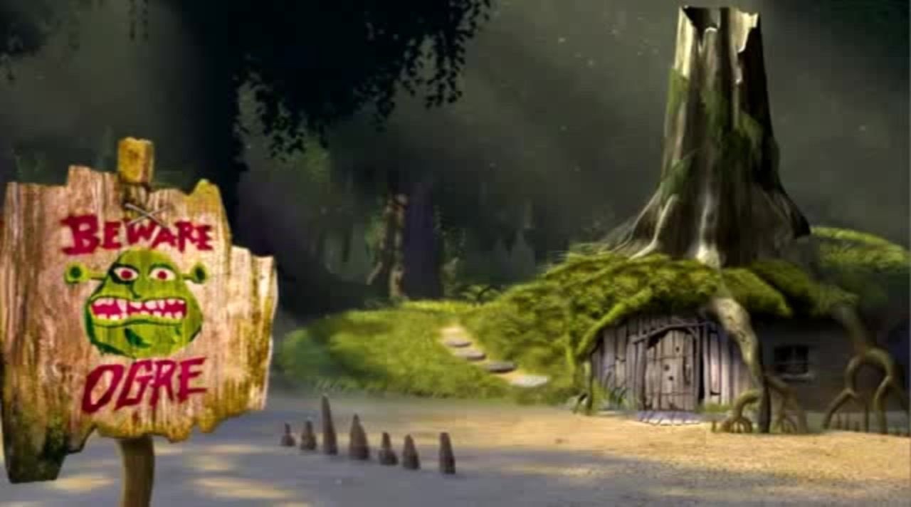 Shrek Swamp Background