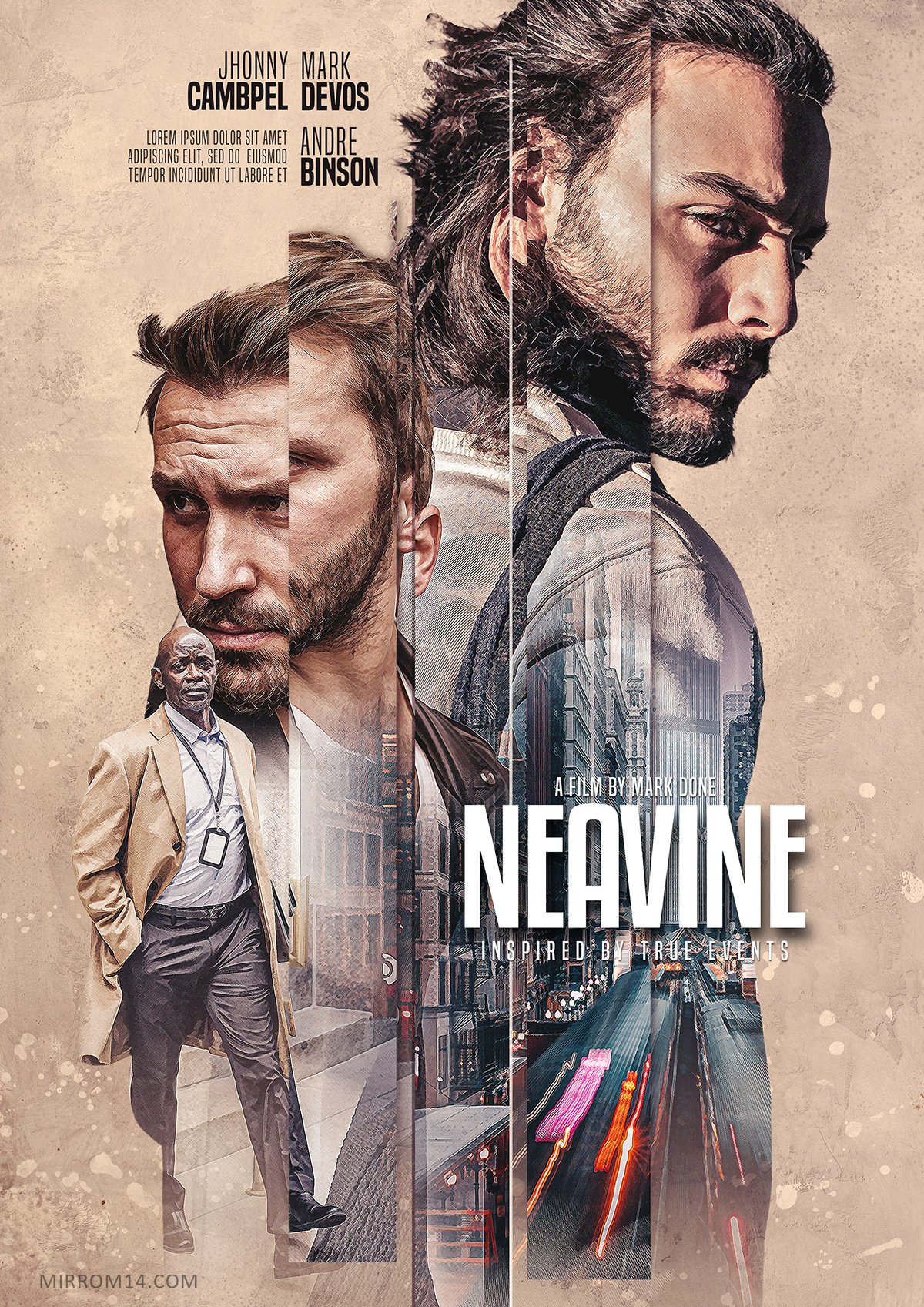 Movie Poster Effect Photoshop