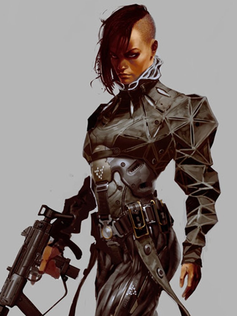 Deus Ex Human Revolution Character Concept Art