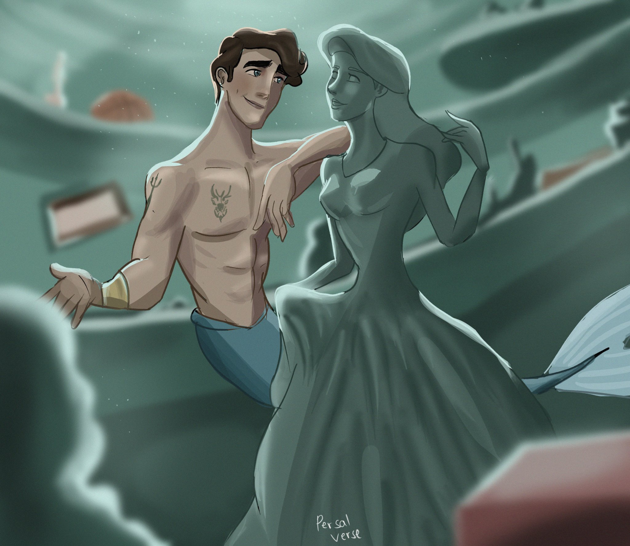 Ariel And Eric Fan Art