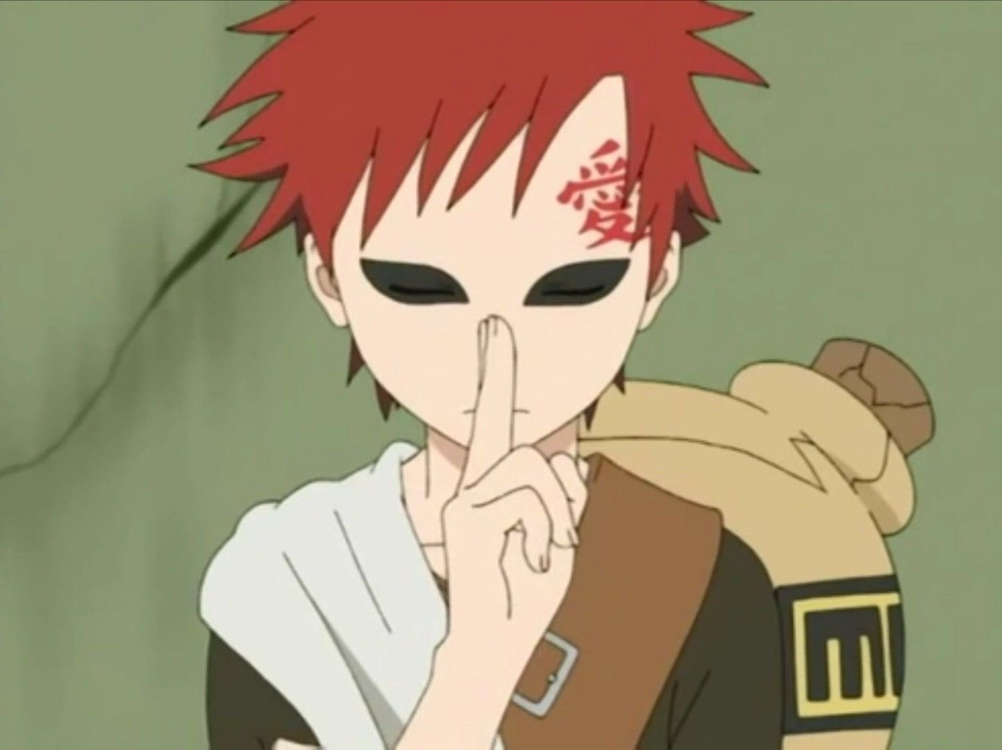 Naruto Shippuden Gaara Smiling