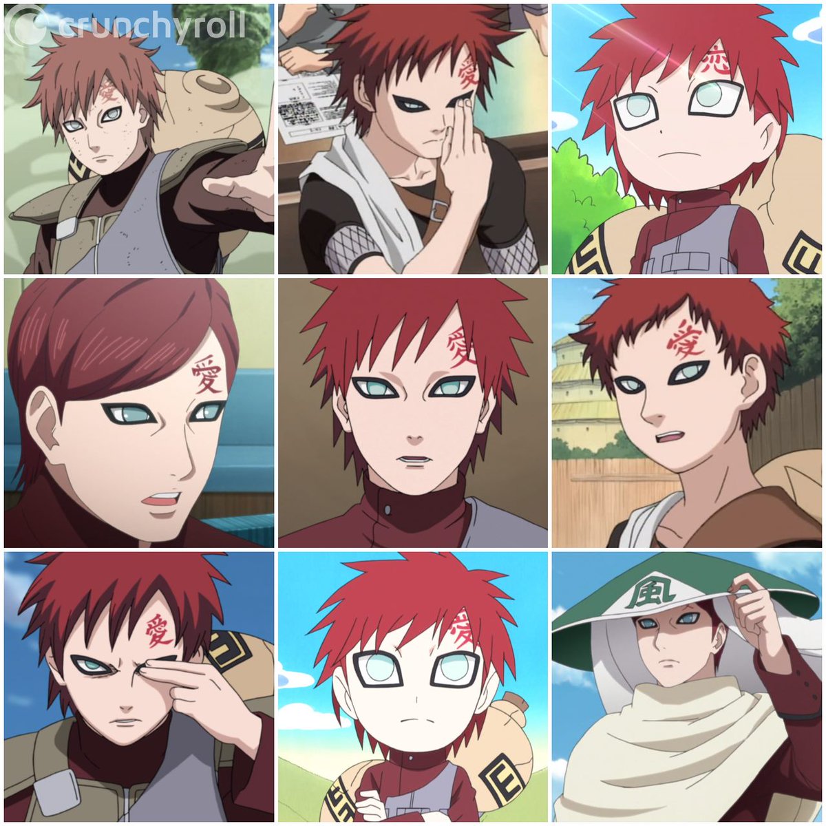 Gaara Evolution