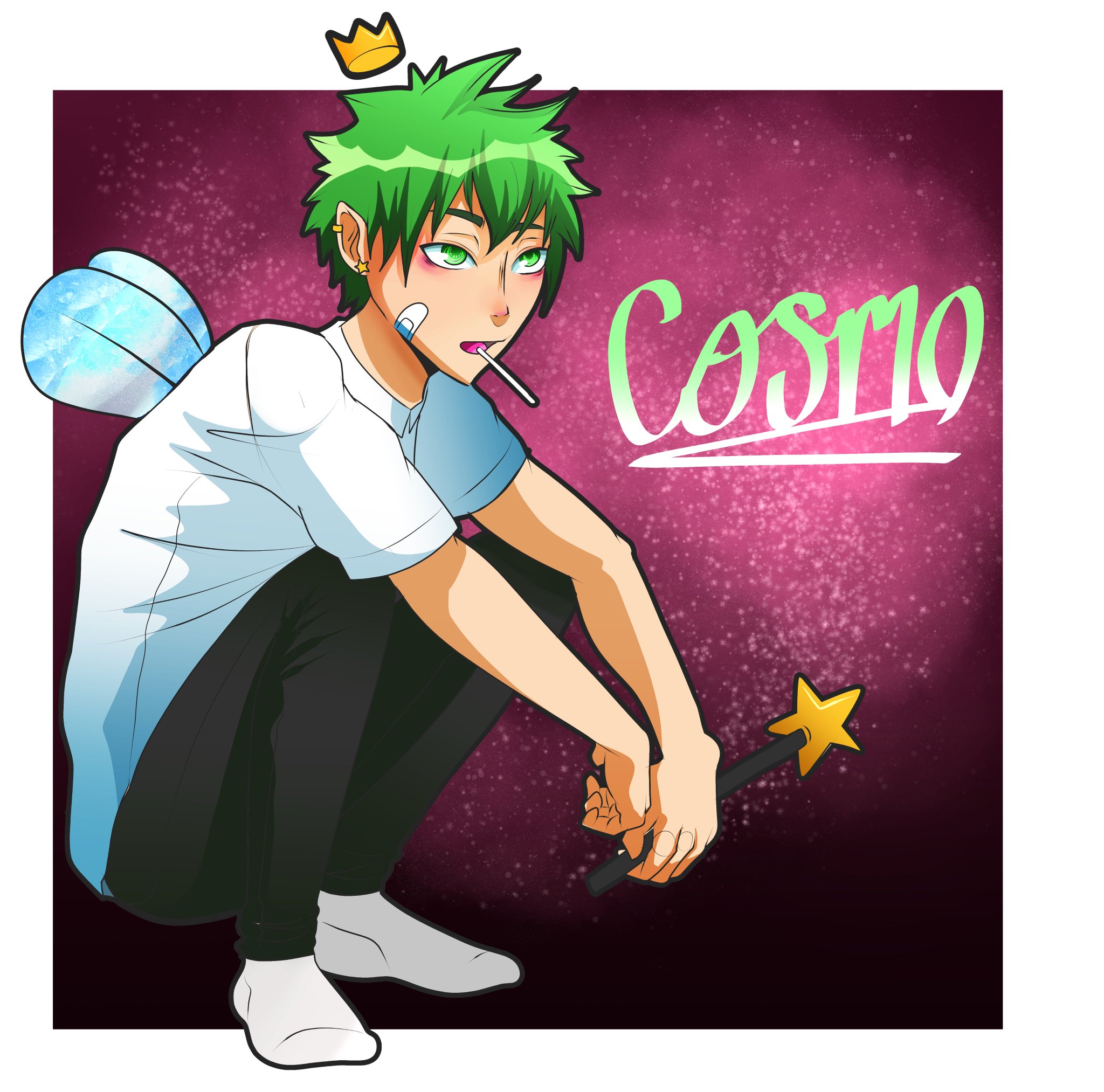 Fairly Odd Parents Cosmo And Wanda Fan Art