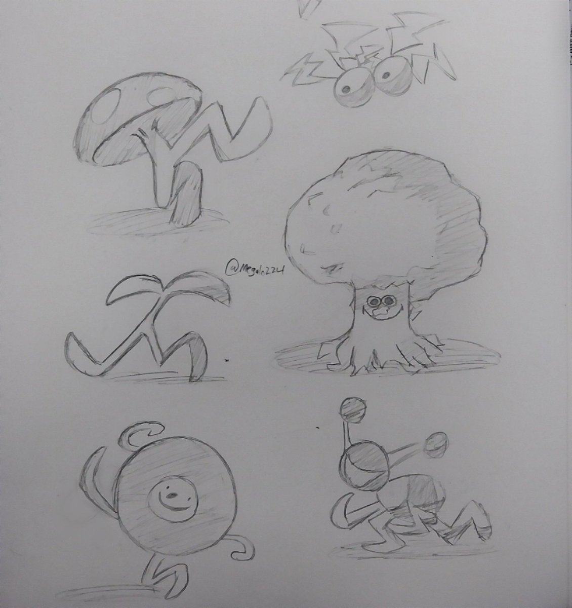 「Yall ever come up with a small game idea to try and get into」Megaloの漫画