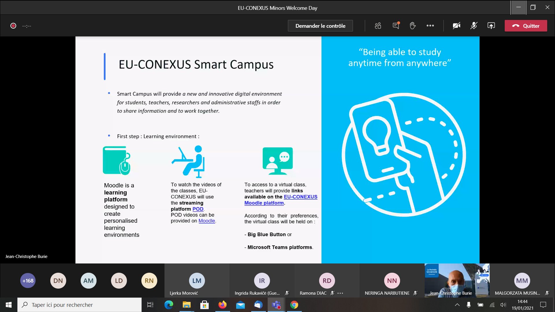 EU-CONEXUS on Twitter: "WELCOME DAY - Presenting #EUCONEXUS Smart #Campus plateform to #students ...