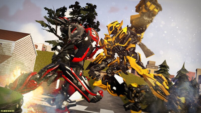 Transformers 4 Bumblebee Vs Stinger