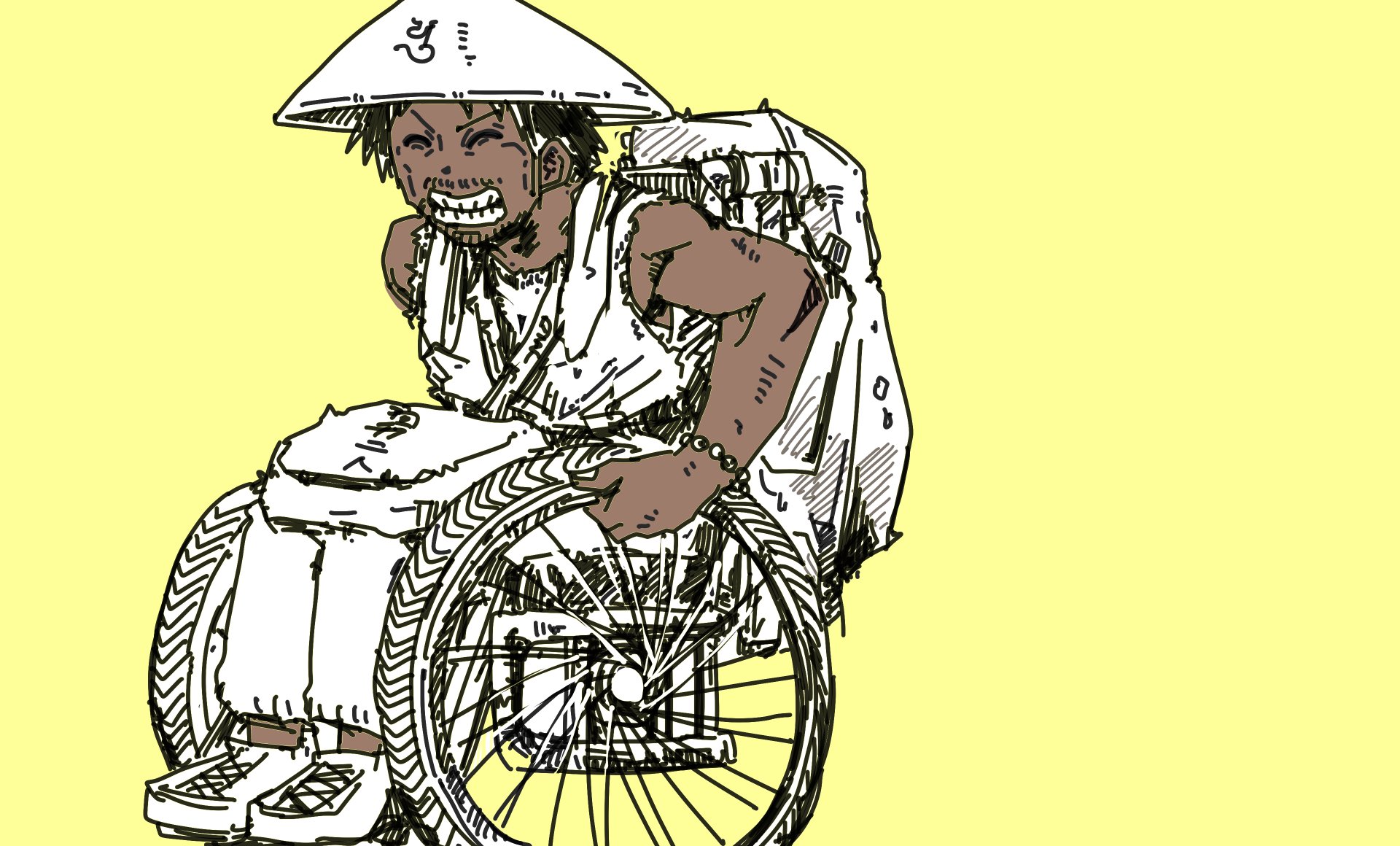 アンギャマン on Twitter: "車椅子で88箇所踏破したお遍路さん…