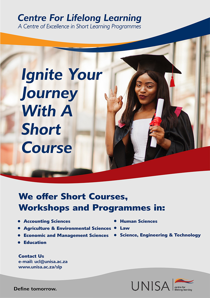 Applications For Unisa Short Learning Programmes Are Now Open