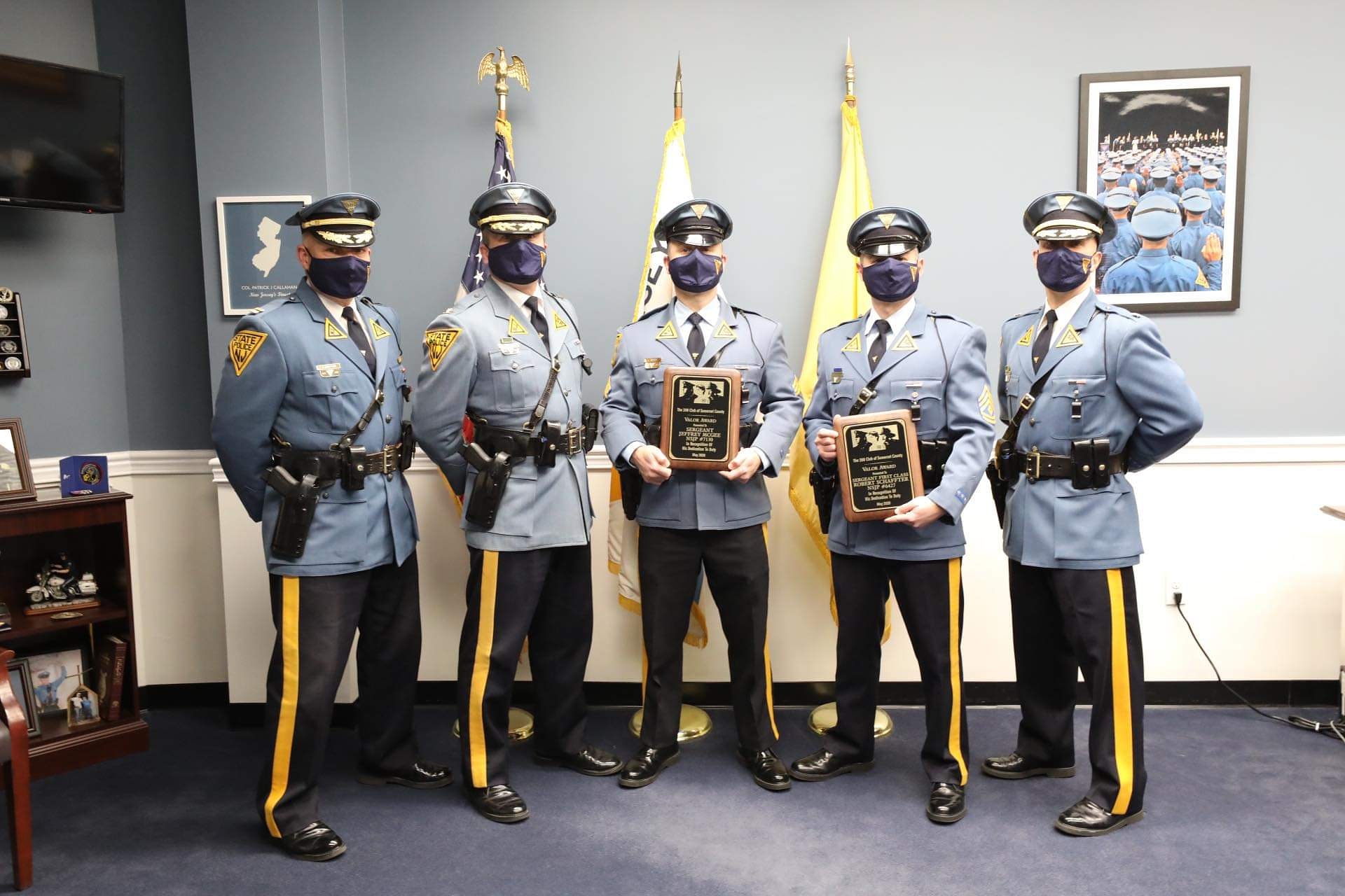Njsp State Police On Twitter Earlier Today Colonel Patrick J