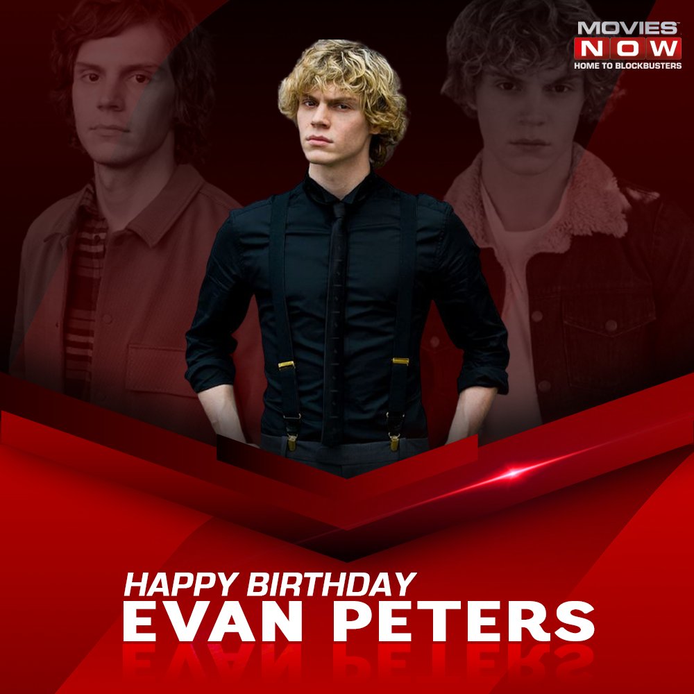 Evan Peters Happy