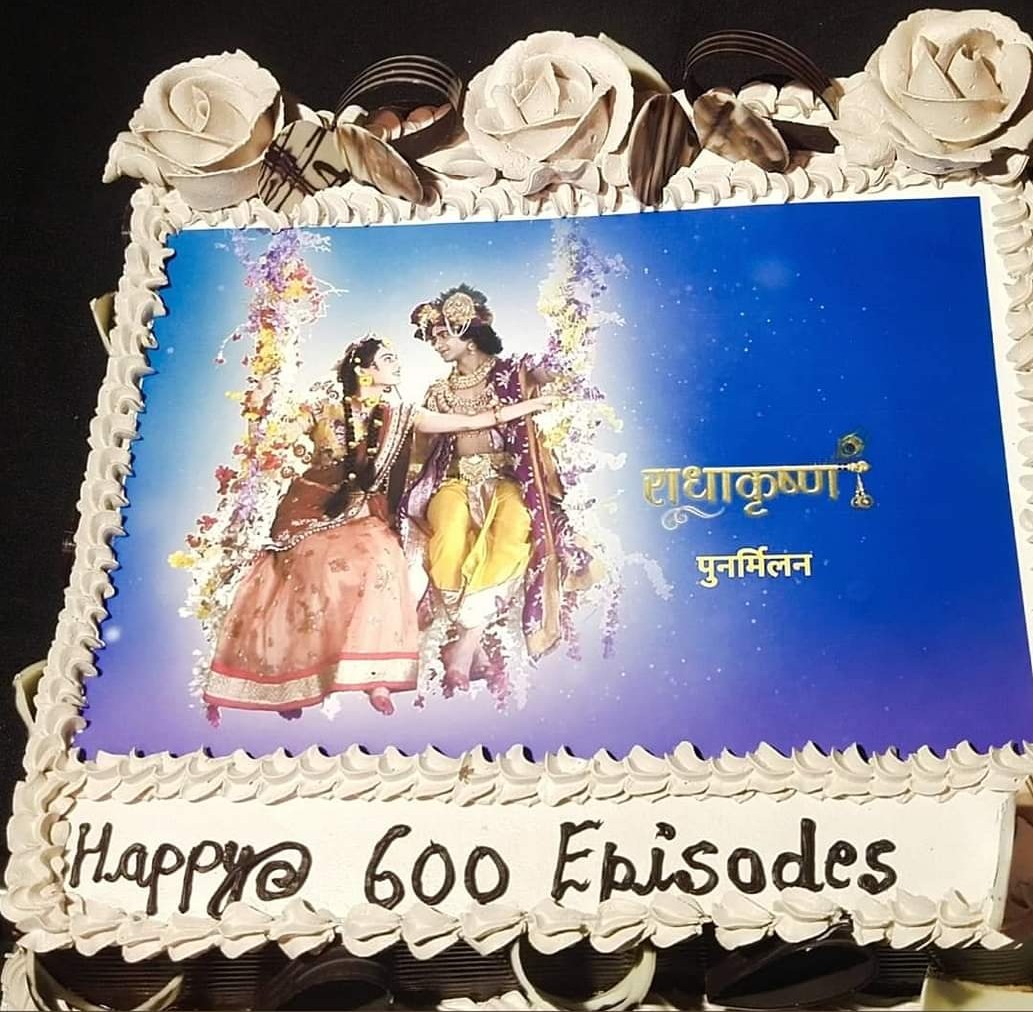 Radha Krishna Cake Images