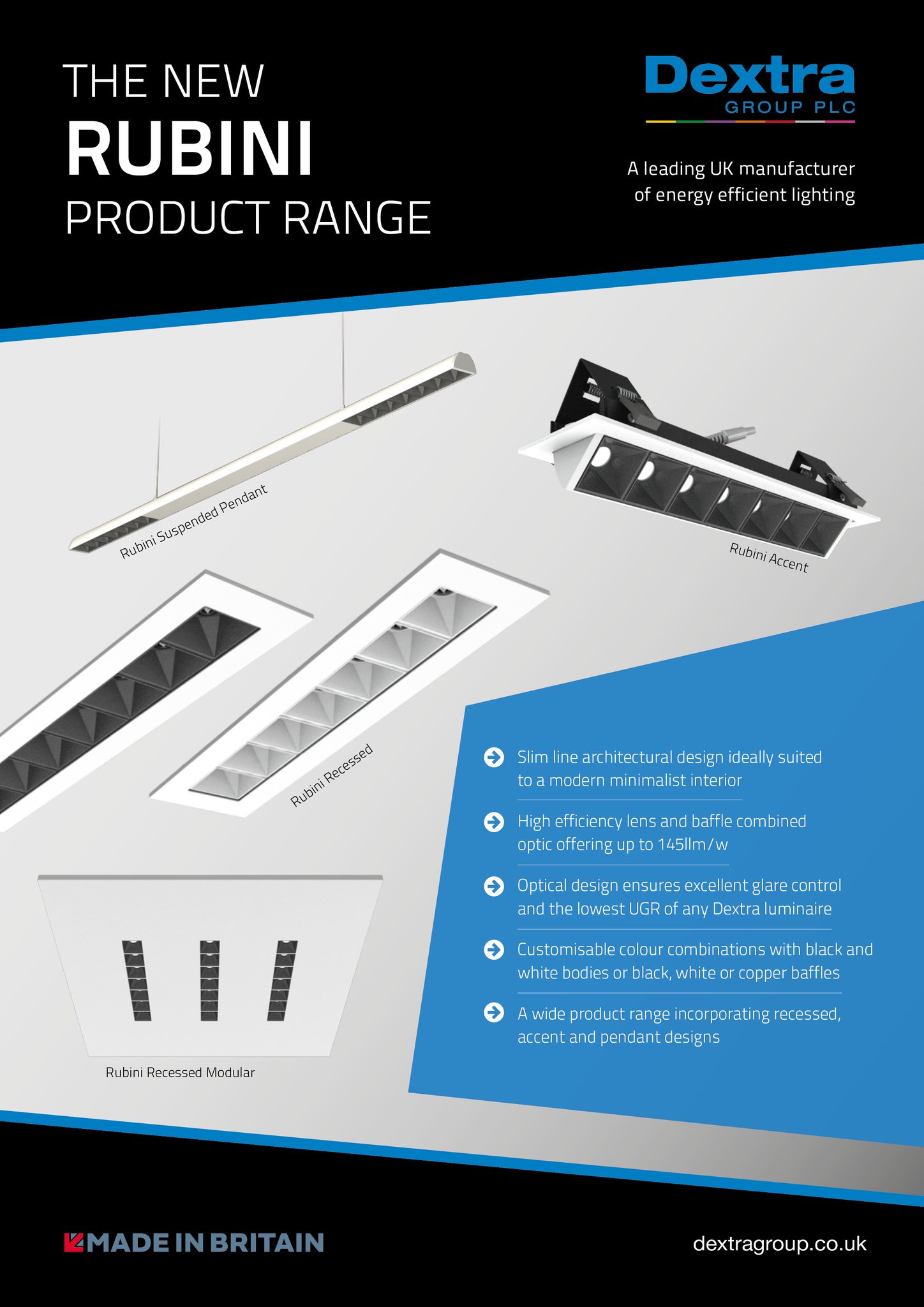 Dextra Group on Twitter: "Introducing the new RUBINI range by Dextra Group... #MadeinBritain # ...