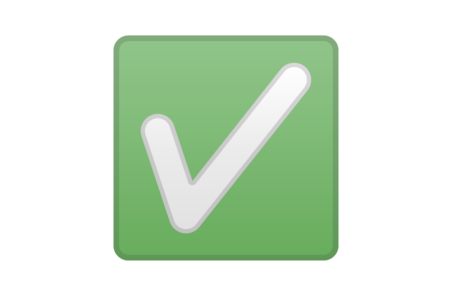 Green Check Mark Icon Png