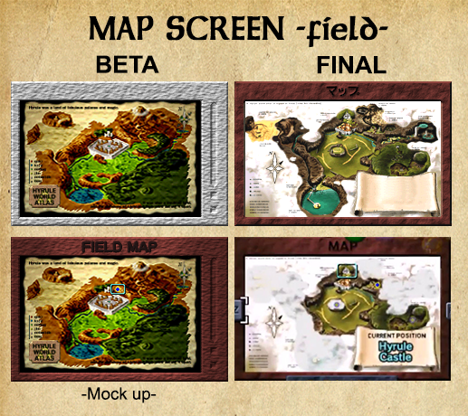 Zelda Map Ocarina Of Time