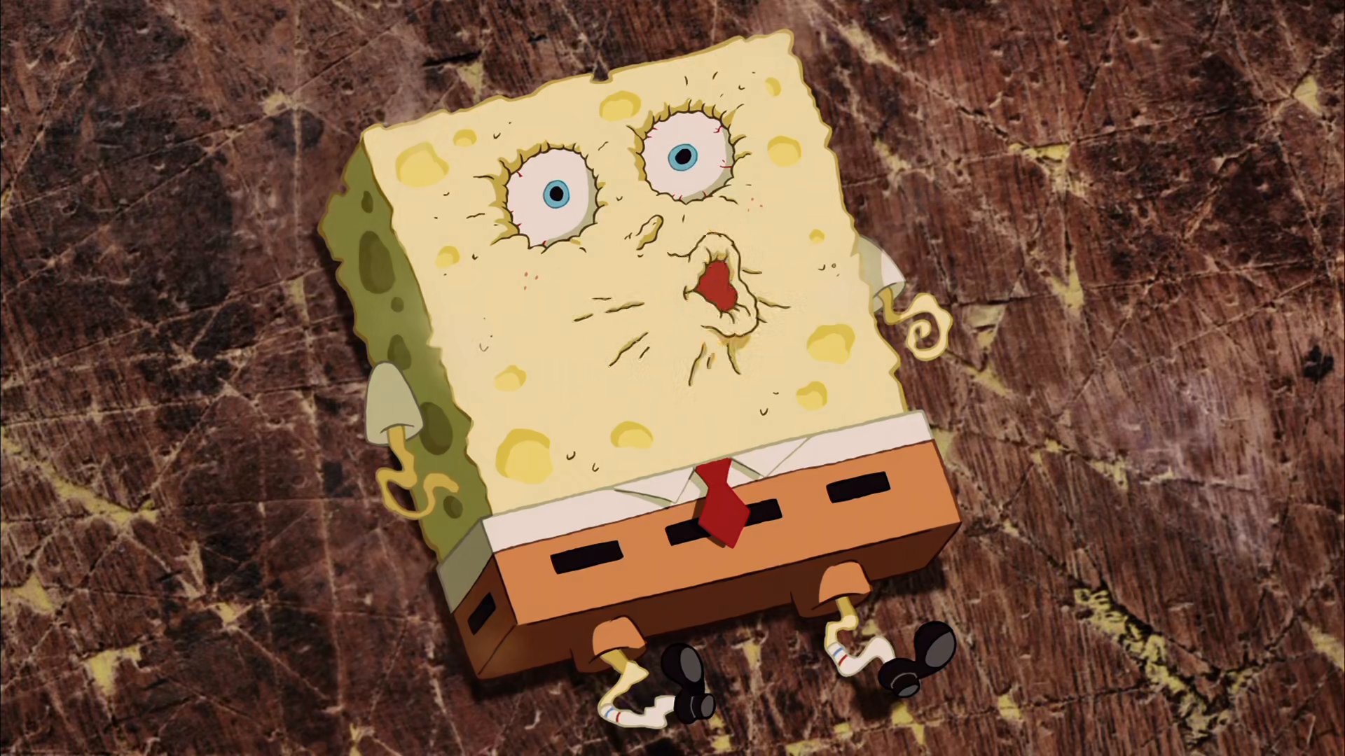 Spongebob Drying Out