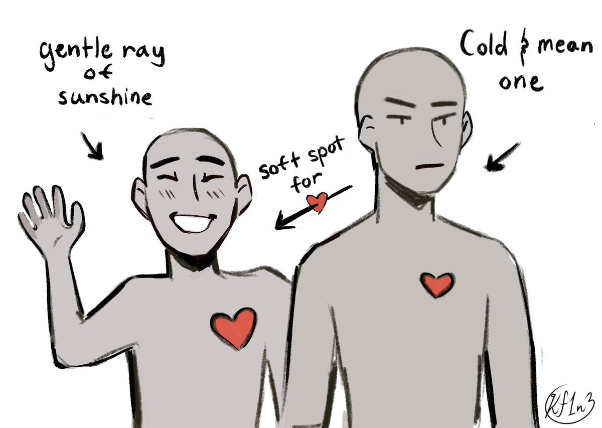 「I saw those draw your favorite ship dynamic memes were going」Kay 🐌🌿の漫画