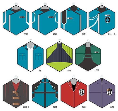 AniBirth on Twitter: "続いてはこちら！ 「アクリルダイカットミラー」 ボーダーの隊服をモチーフにした鏡が登場♪ 身だしなみのチェックにいかがでしょうか？ ※お一人様1種1 ...