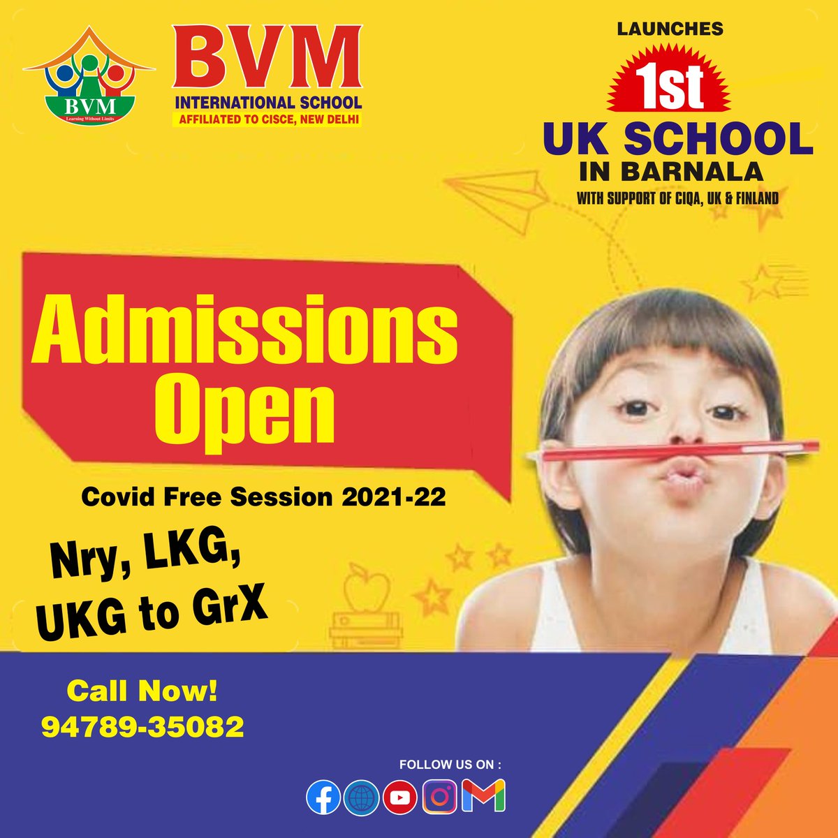 BVM International School (@bvmschoolbnl) | Twitter