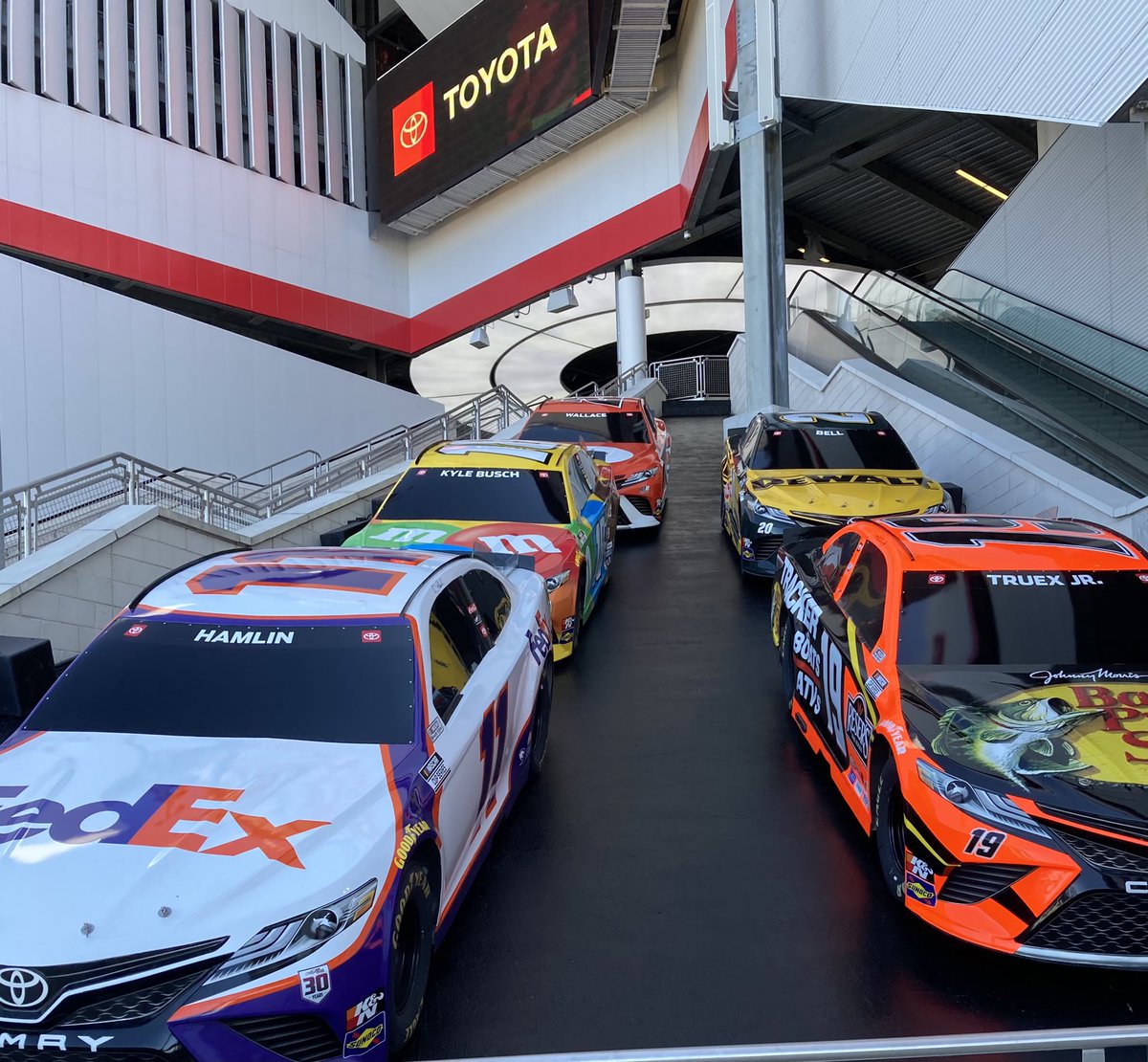 Toyota Injector at Daytona updated with new 2021 cars : r/NASCAR