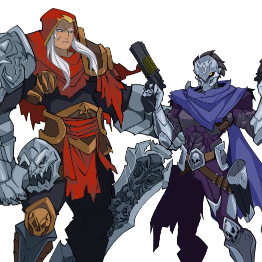 Darksiders Strife Drawing