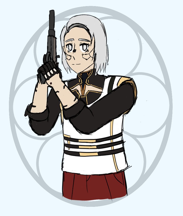 I made a doodle of my netrunner V! : r/LowSodiumCyberpunk