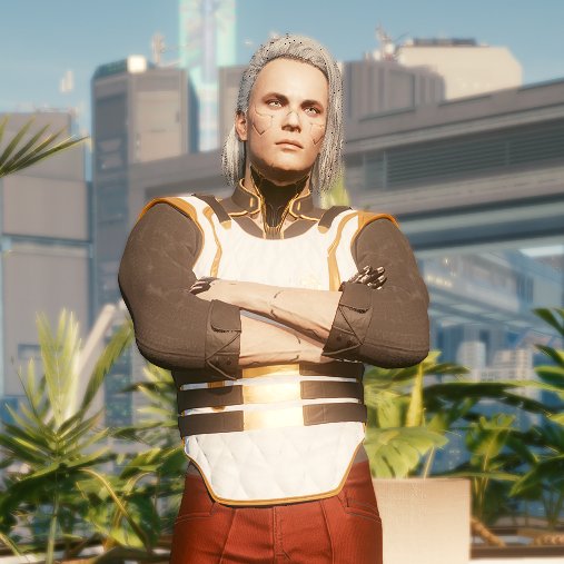 I made a doodle of my netrunner V! : r/LowSodiumCyberpunk