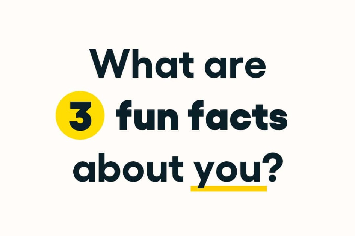 Random Facts About Yourself