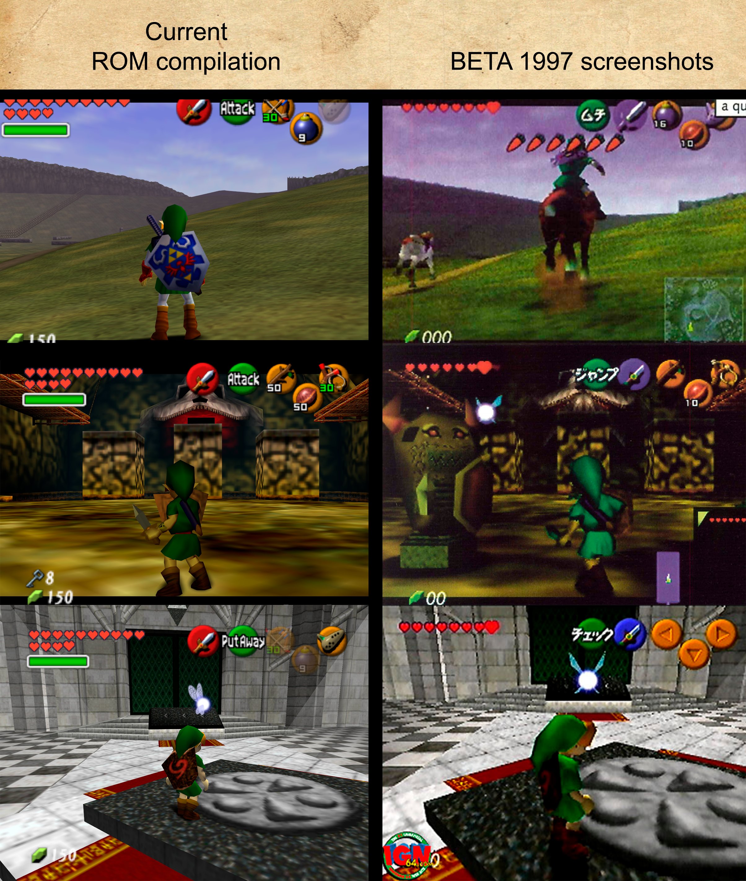 Zelda 64 Beta
