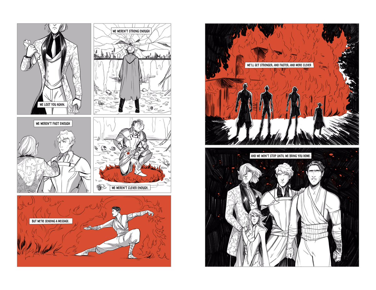 ダンデ「I also make sad DnD comics a bunch #dnda」|Cait Zellersの漫画