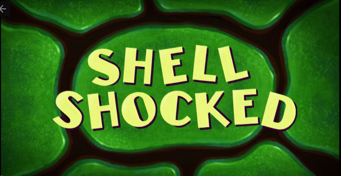 Spongebob Shell Shocked