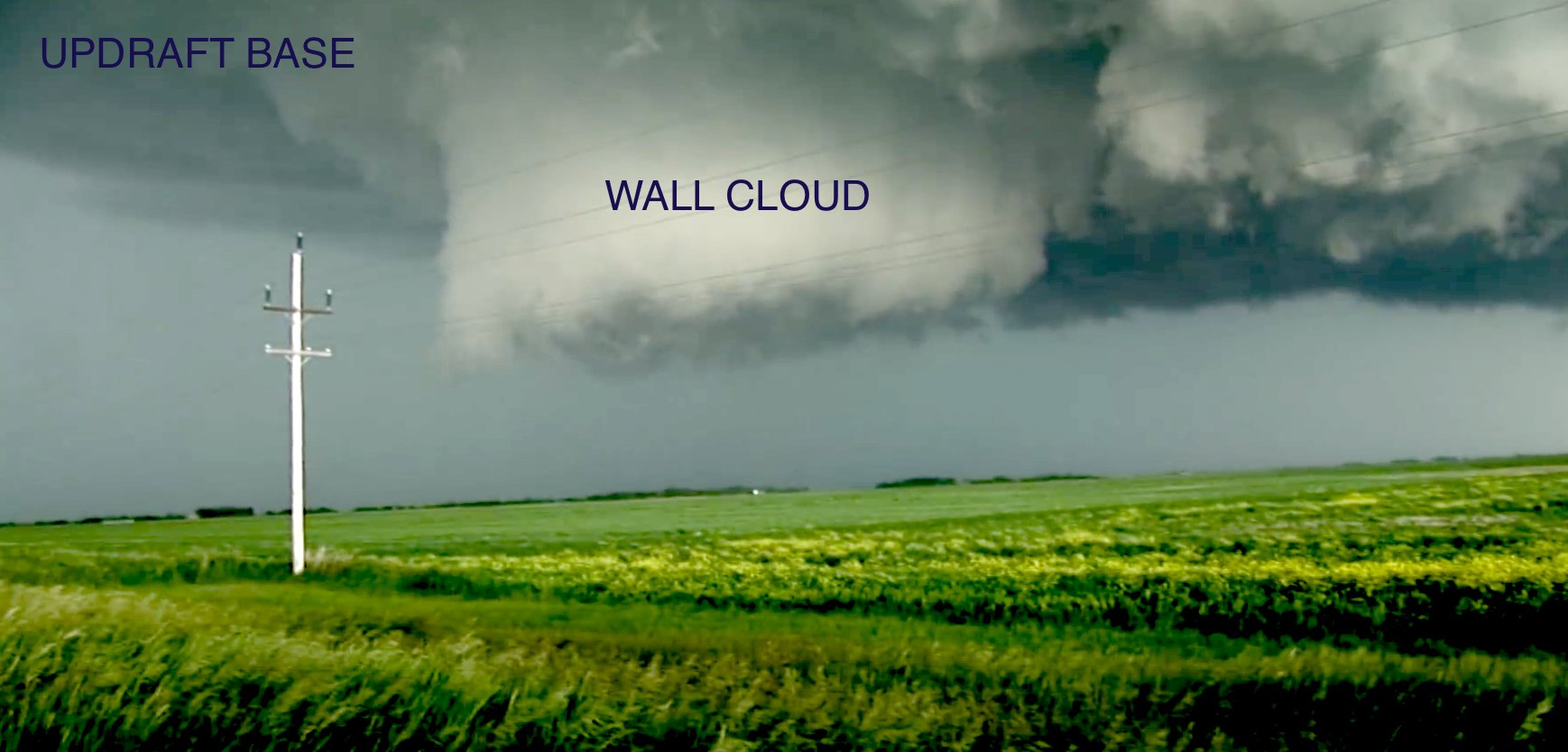 Wall Cloud With Tornado