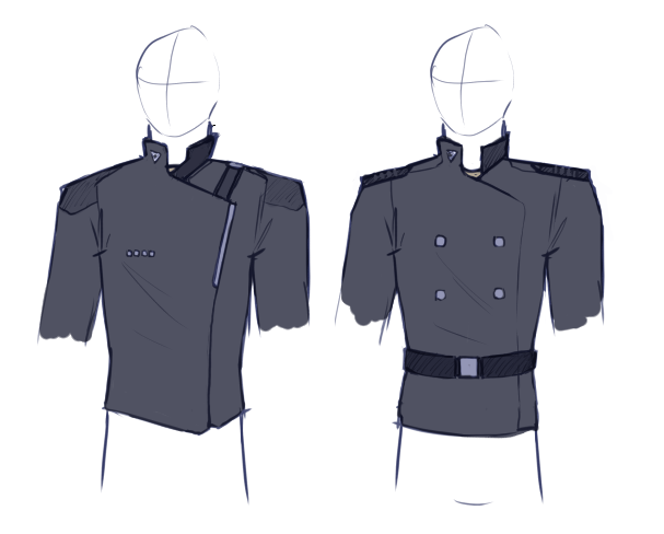 Futuristic Military Dress Uniforms