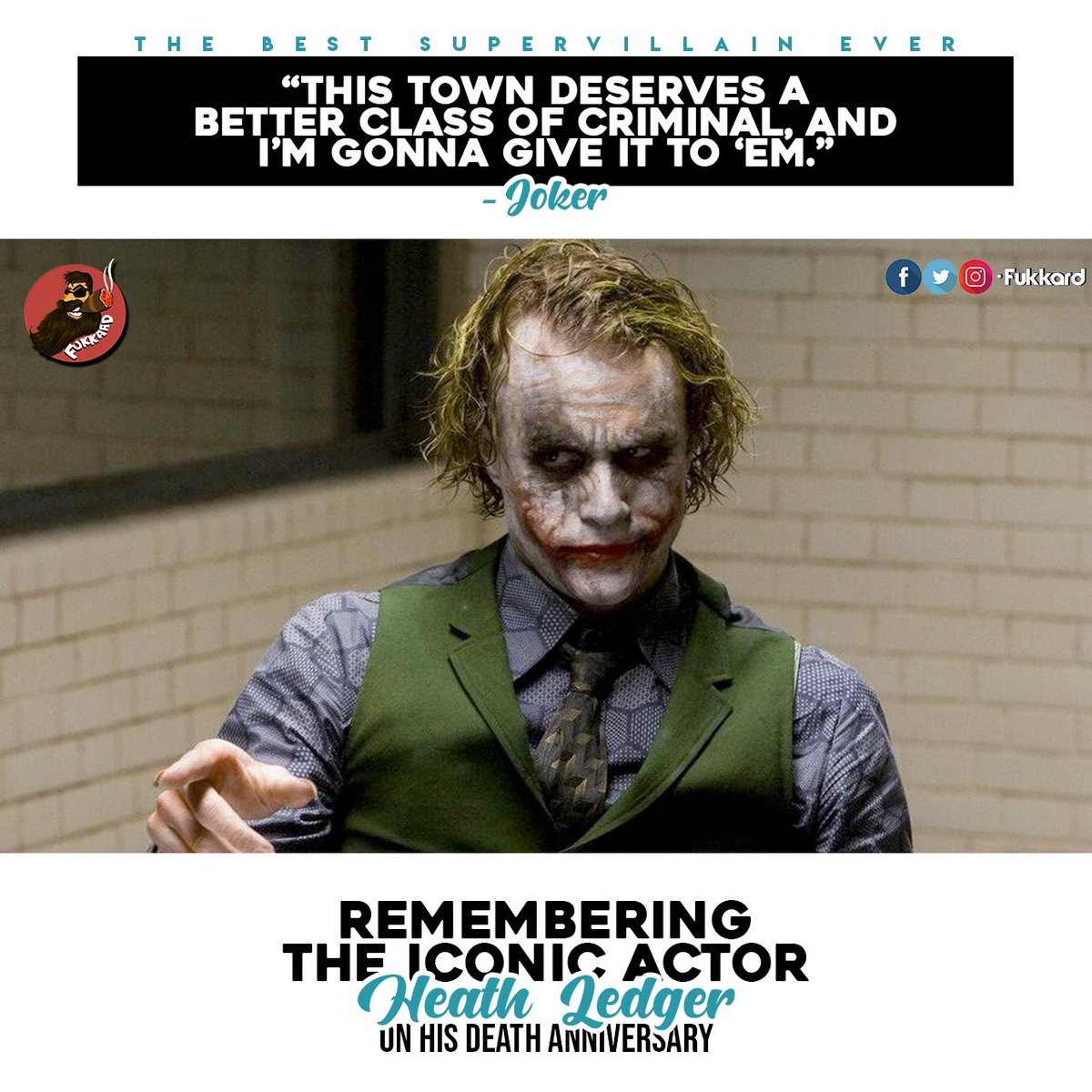 Heath Ledger Meme Legendary Talent. Iconic Role. 🎭 Heath Ledger’s