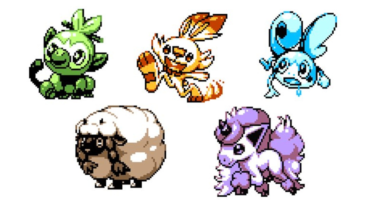 Unknown Pokemon Sprites Nintendo Switch Pokémon Sword / Shield