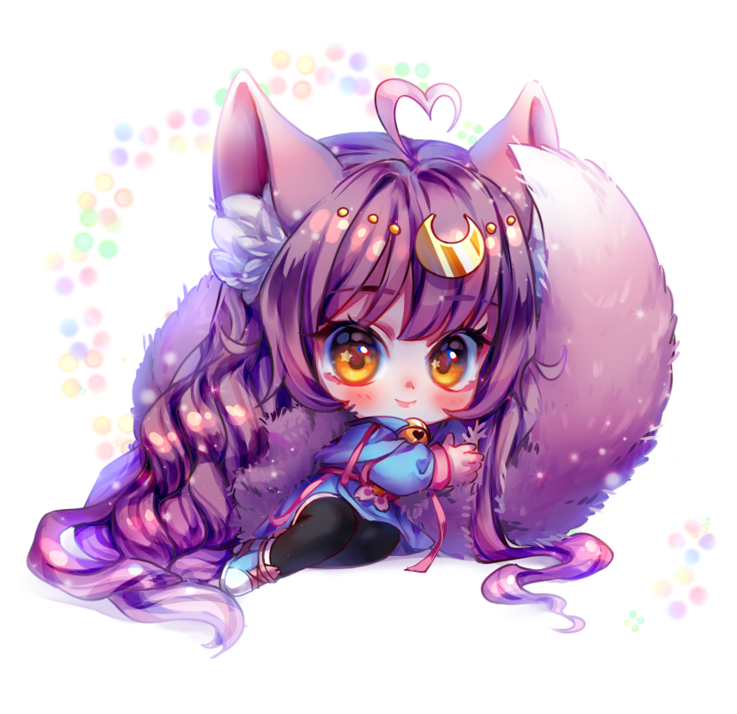 Cute Anime Chibi Fox