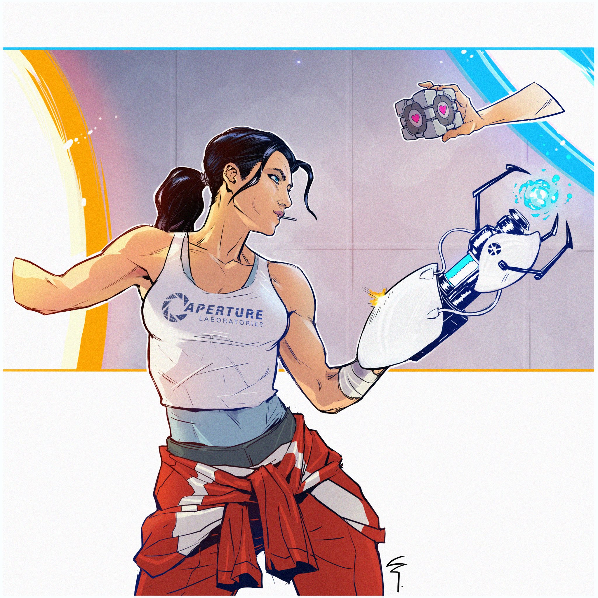 Chell Portal 2 Costume