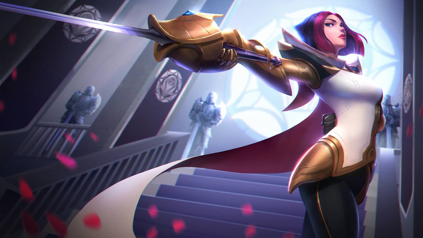League Of Legends Fiora Art